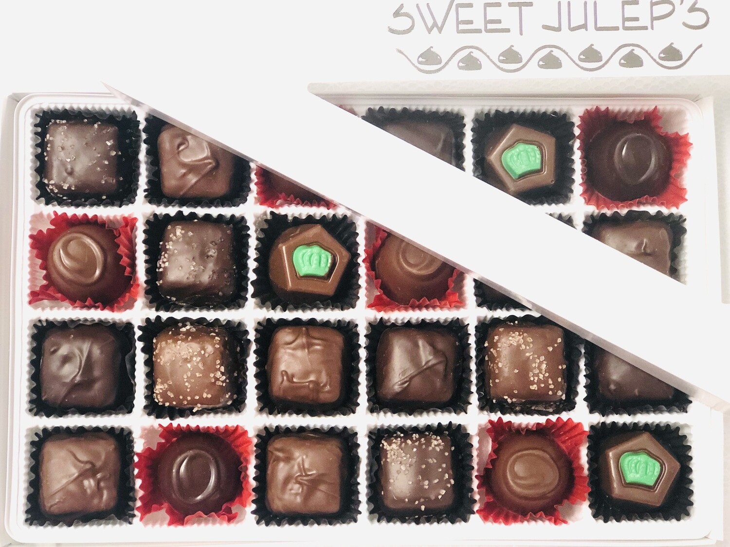 SUGAR FREE Box of Assorted Chocolates | Homemade, SC - Store Pralines ...