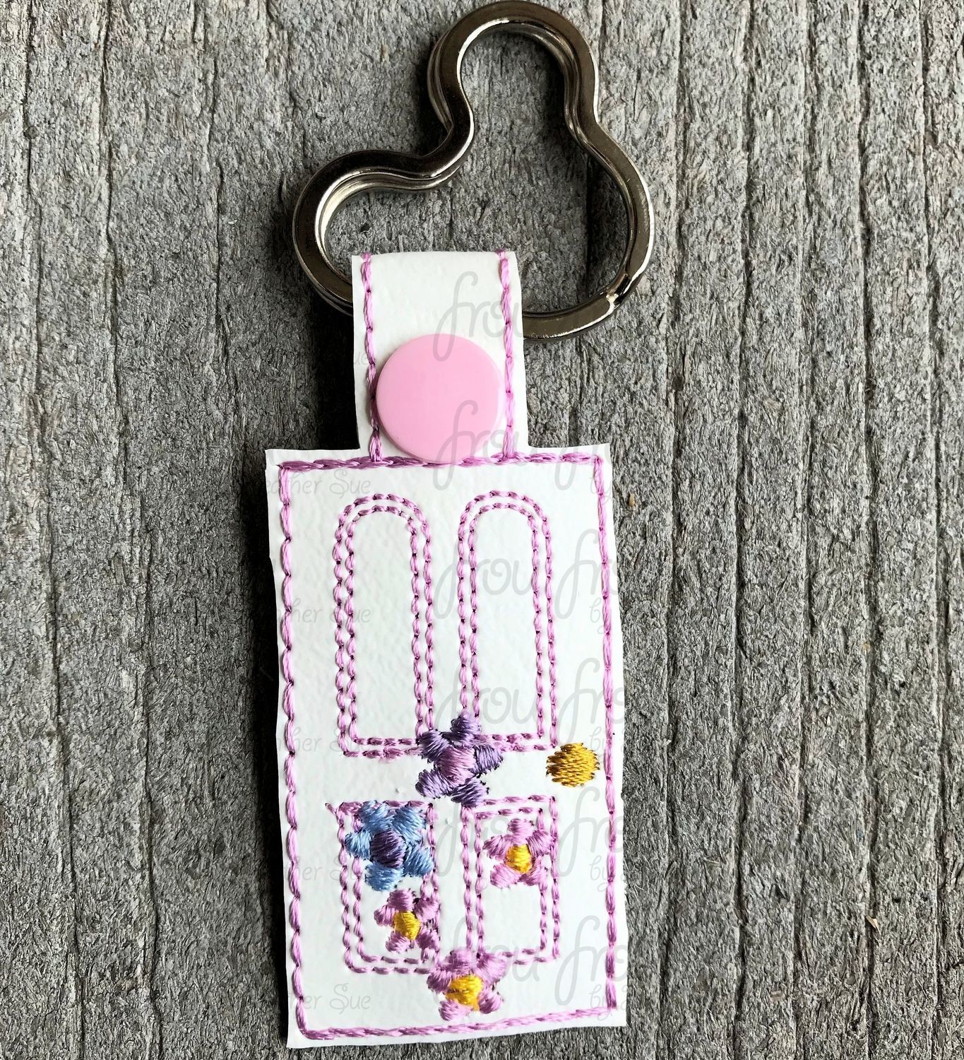 Boo Girl’s Door Monster Key Fob, both short and long tab, velcro or ...