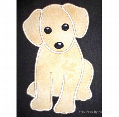 Lab Labrador Retriever Dog Machine Applique Embroidery Design, Multiple ...