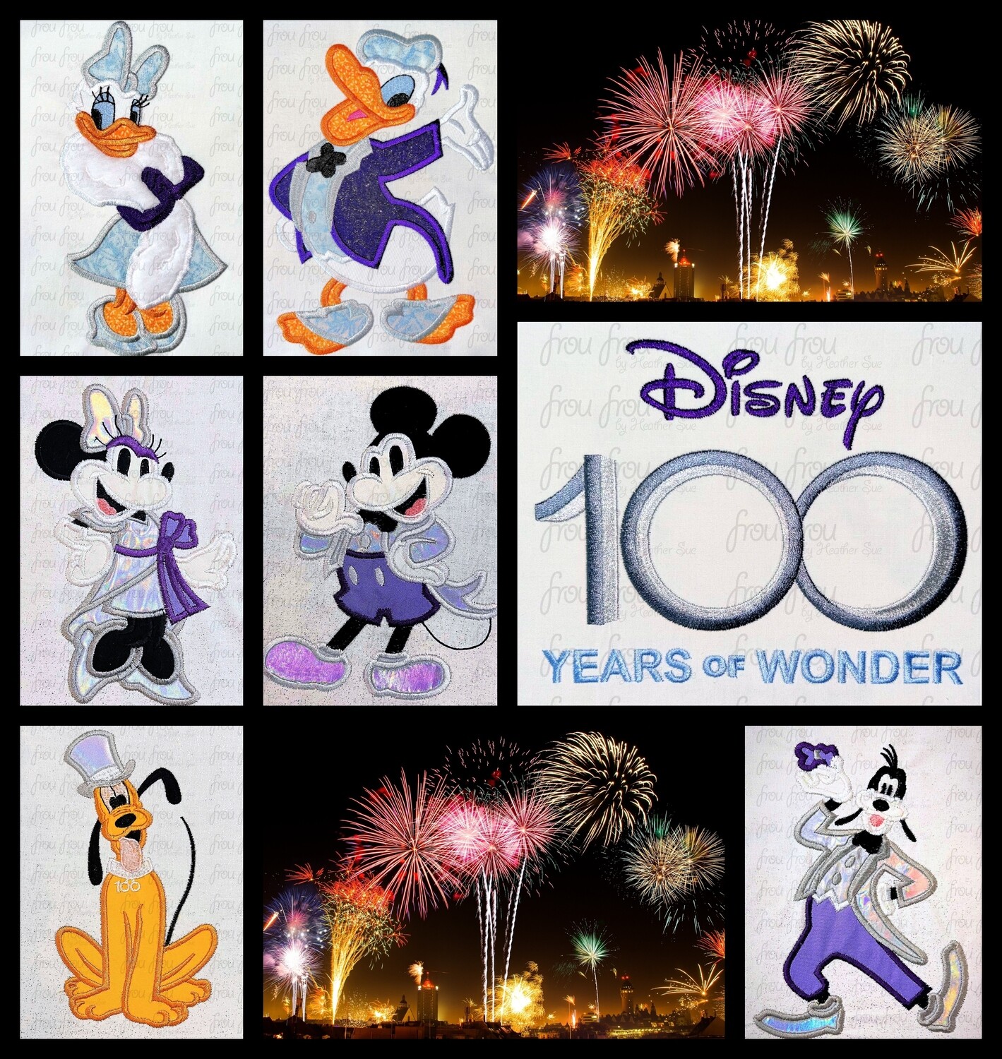 100th Anniversary Mister Mouse and Friends SEVEN Design SET Dis World ...