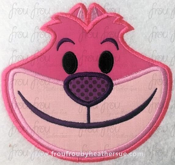Chester Cat Alyce Emoji machine embroidery design, multiple sizes ...