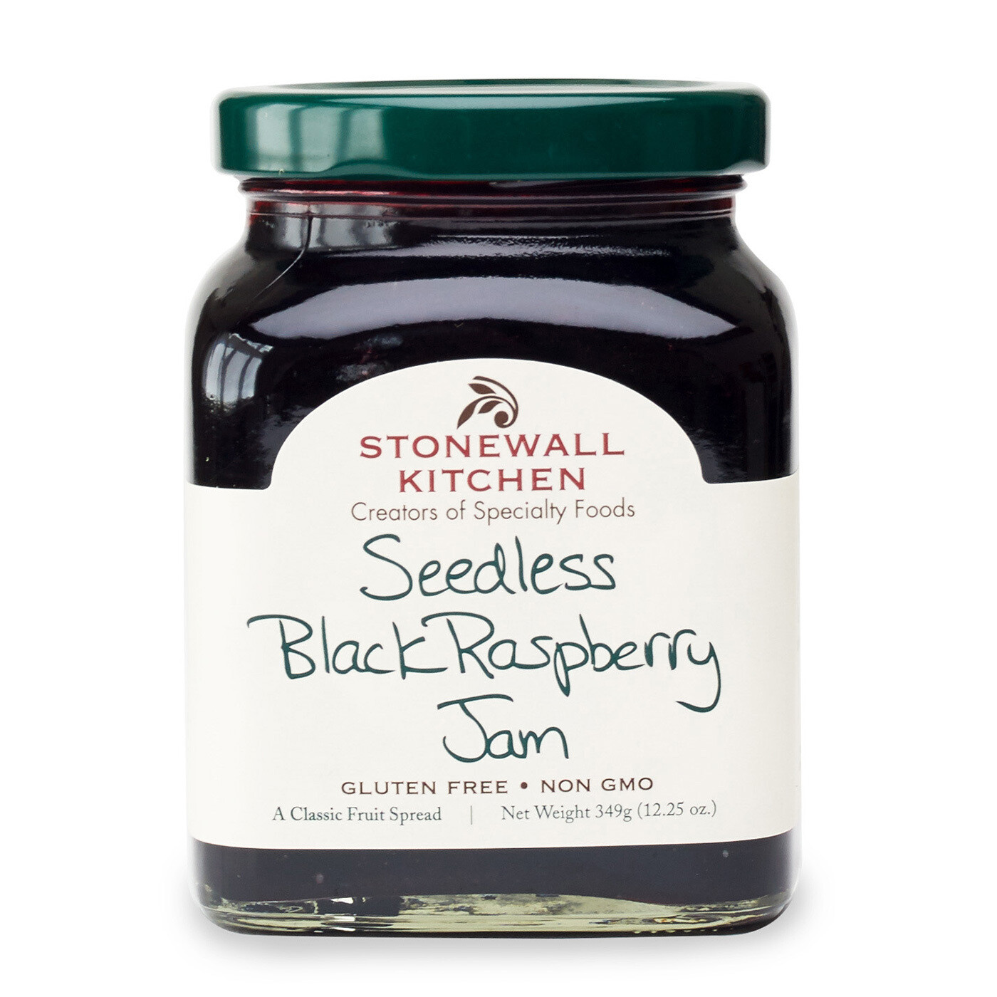 Seedless black raspberry jam