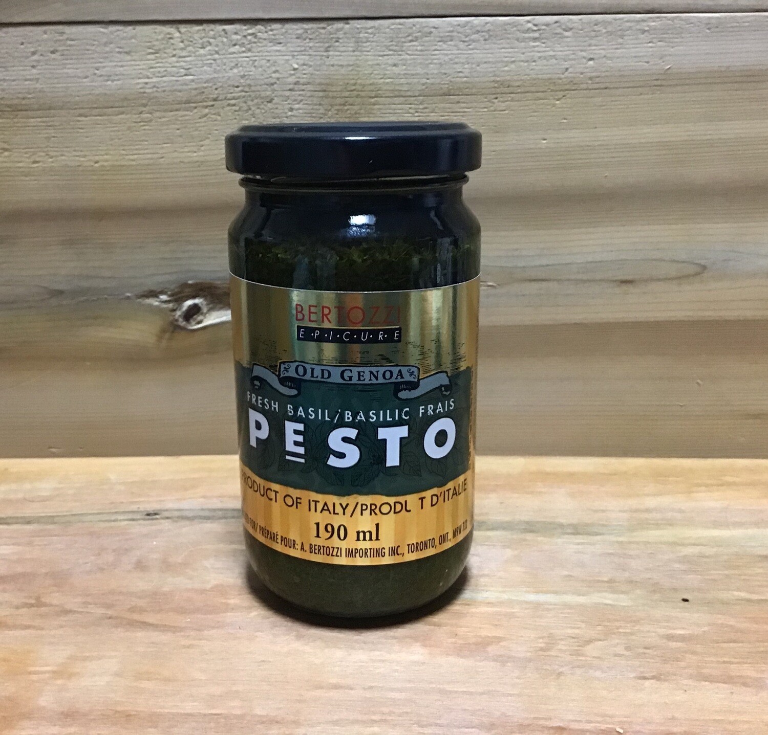 Bertozzi Epicure Basil Pesto - Online Store - The Pantry Fine Cheese