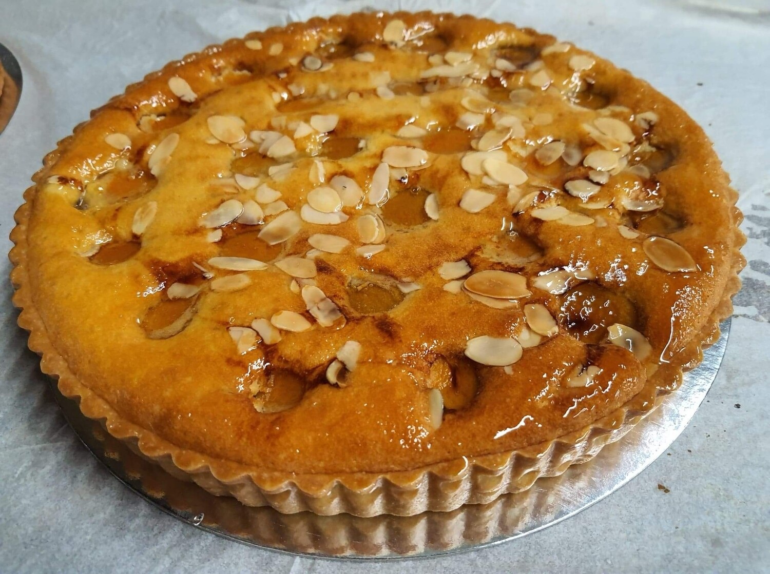 Apricot & Almond Tart