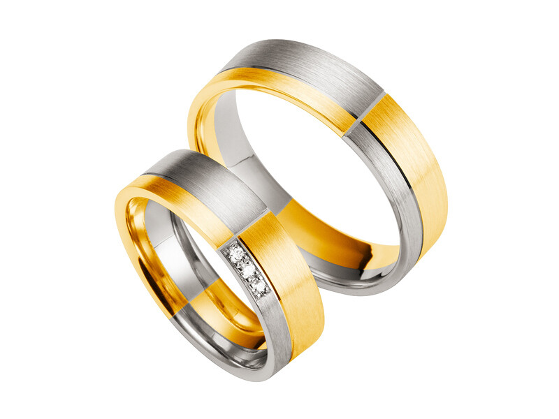 Eheringe Set Weißgold Gelbgold Trauringe Ringe - Online Shop - Juwelier ...