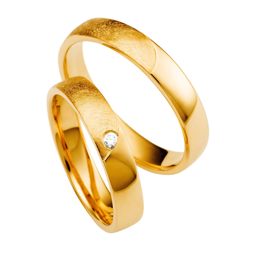 Eheringe Set Gelbgold Trauringe Ringe - Online Shop - Juwelier Eder