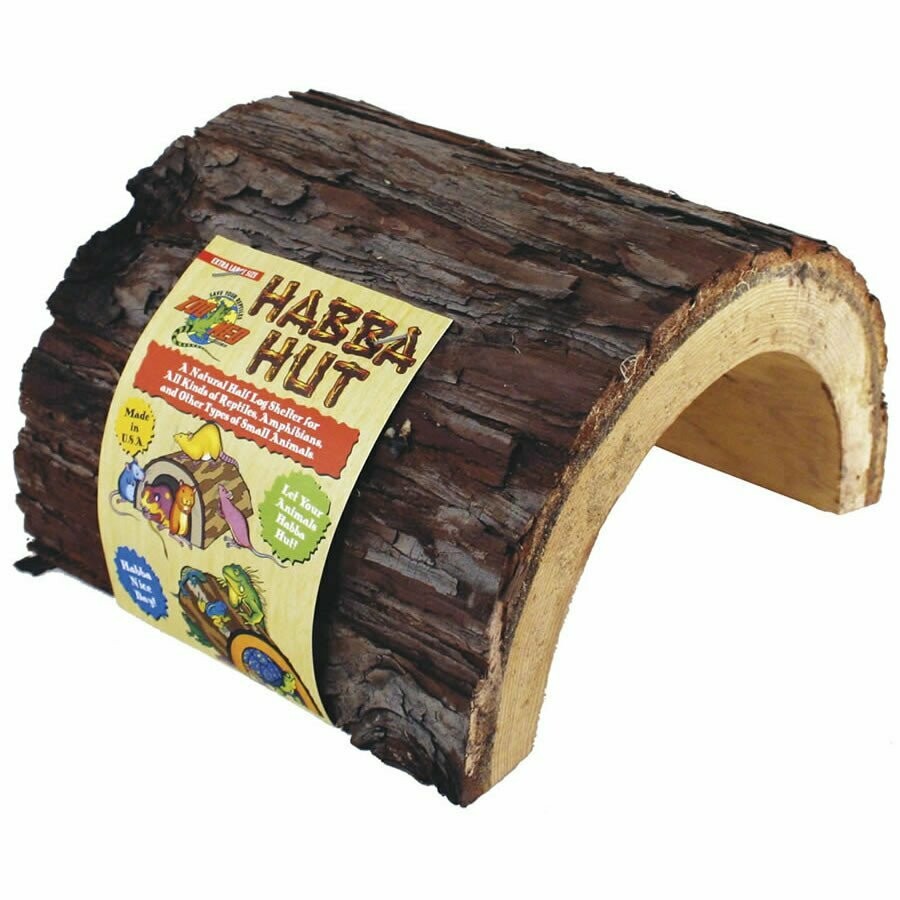 Zoo Med Wooden Habba Hut, Large