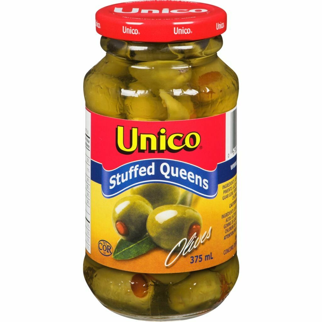 Unico Stuffed Queen Olives - 375 ml