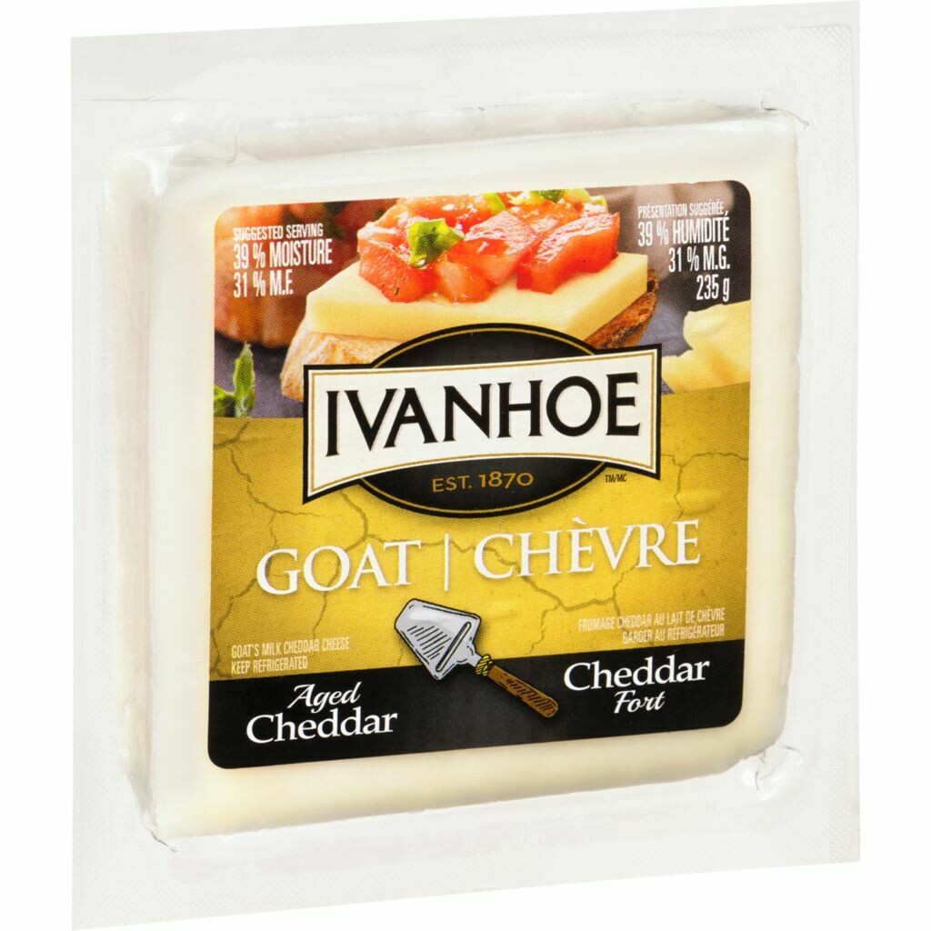 Aged Goat Cheddar - Ivanhoe LOCAL 235g