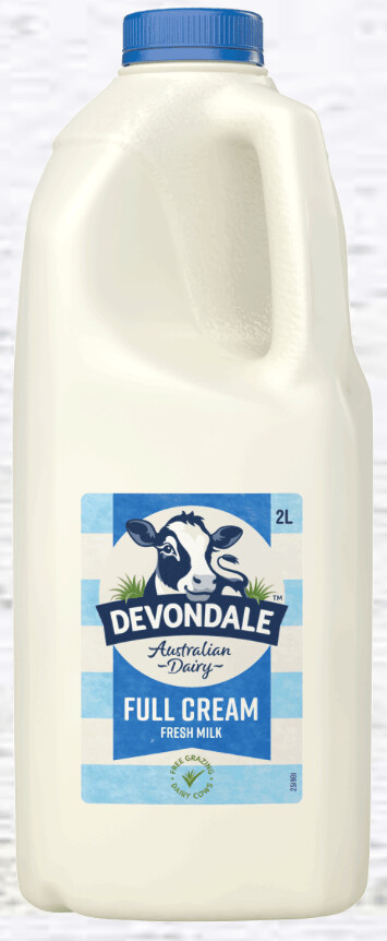 Devondale Full Cream Milk ( 2 Litres )