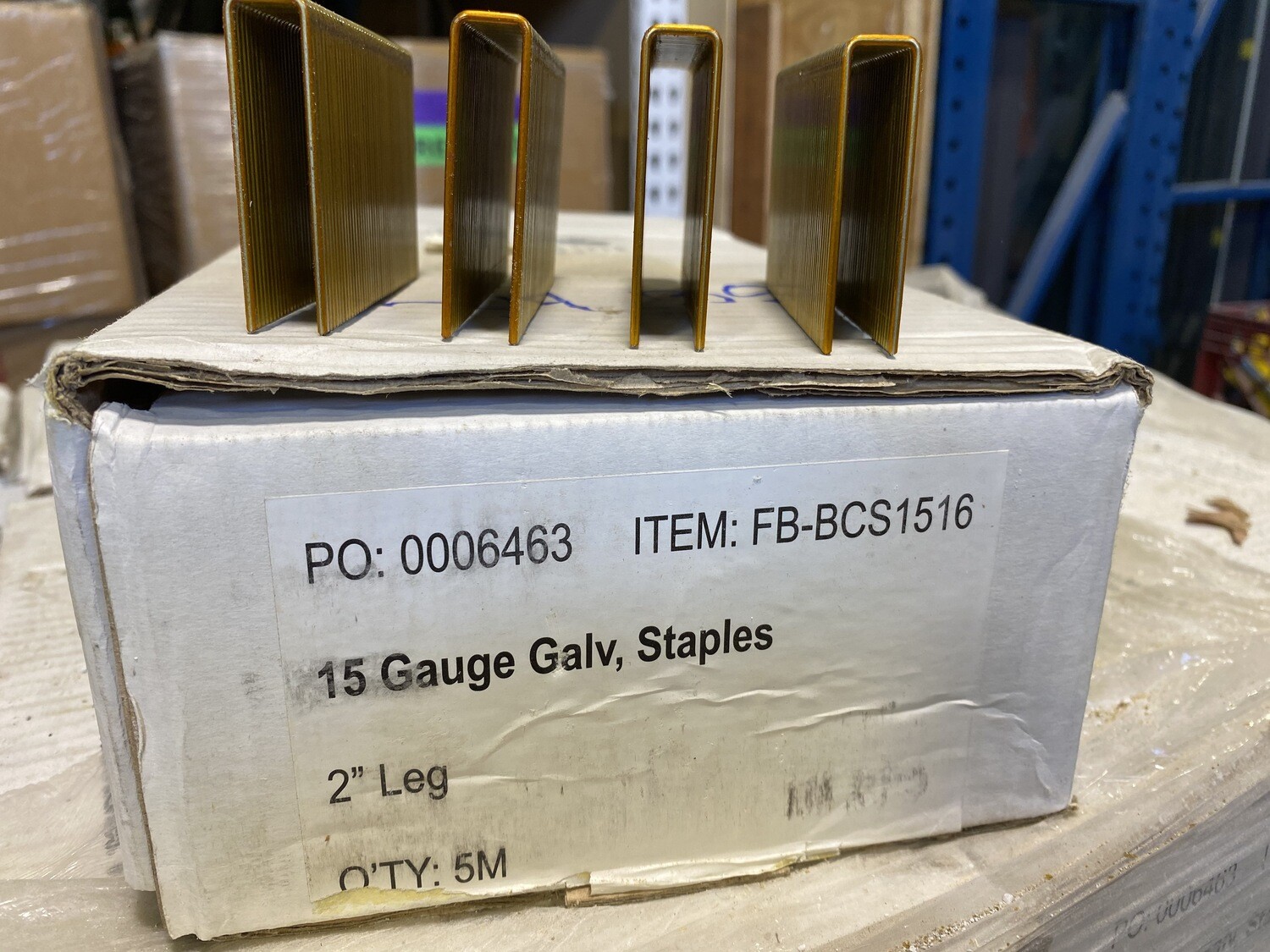 2” Leg Staples -Galvanized