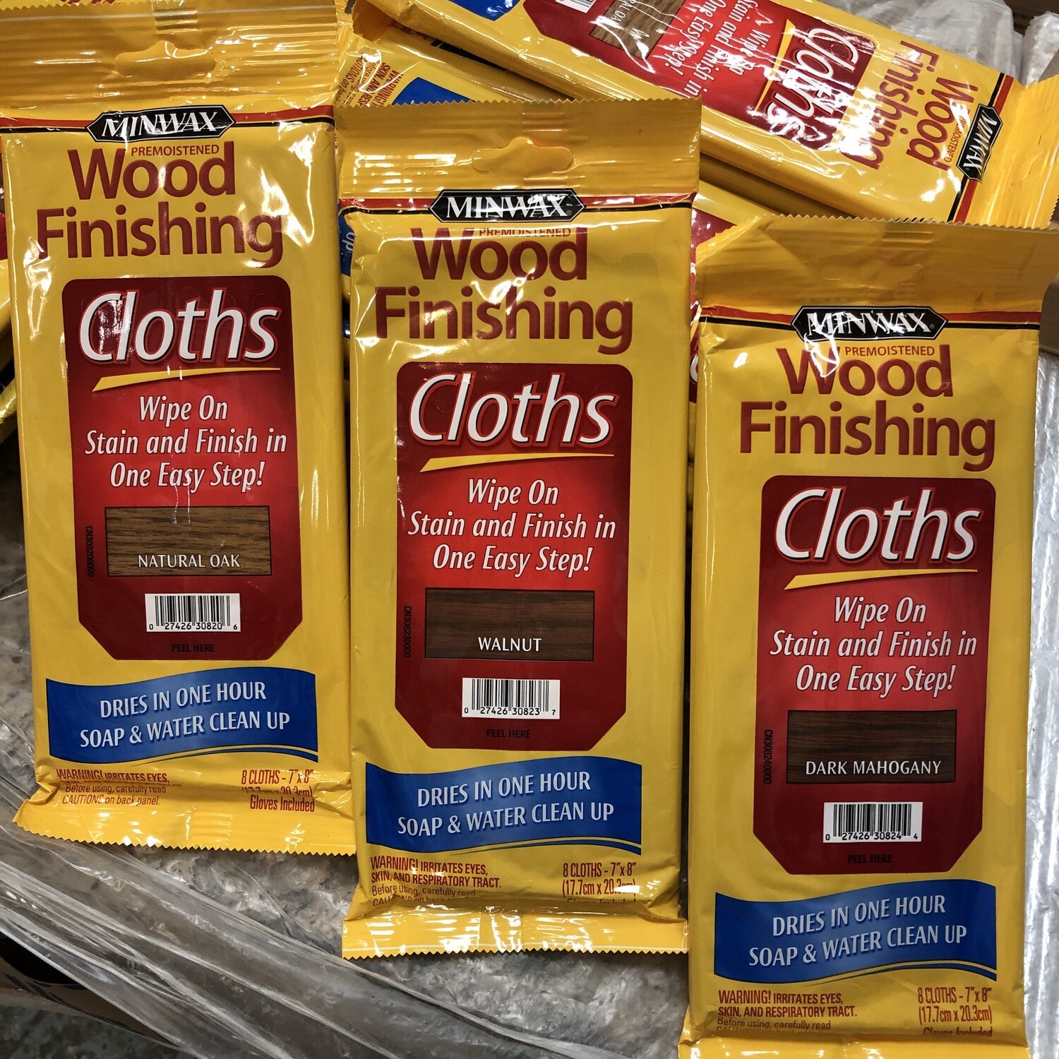 Minwax Premoistened Wood Finishing Cloths