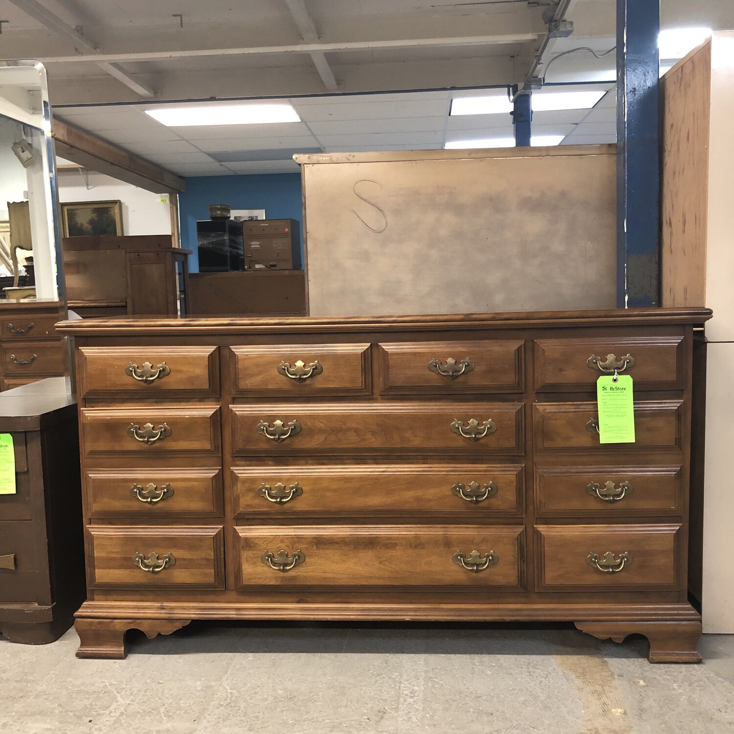 Solid Wood 10-drawer Dresser