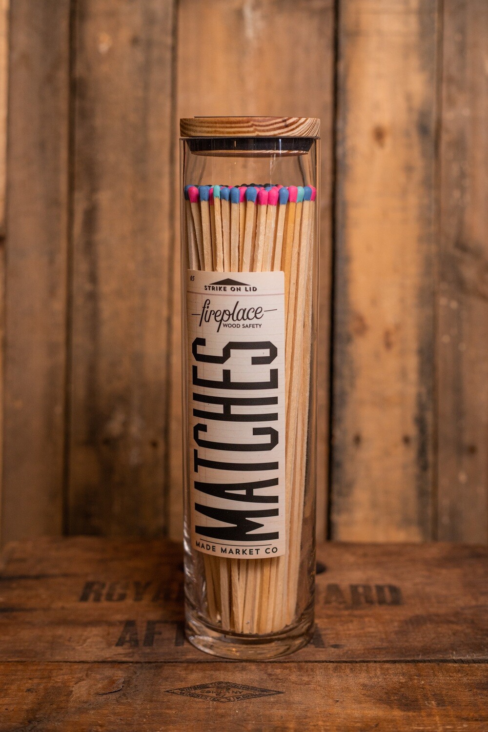 Bright Mix Vintage Apothecary Fireplace Matches