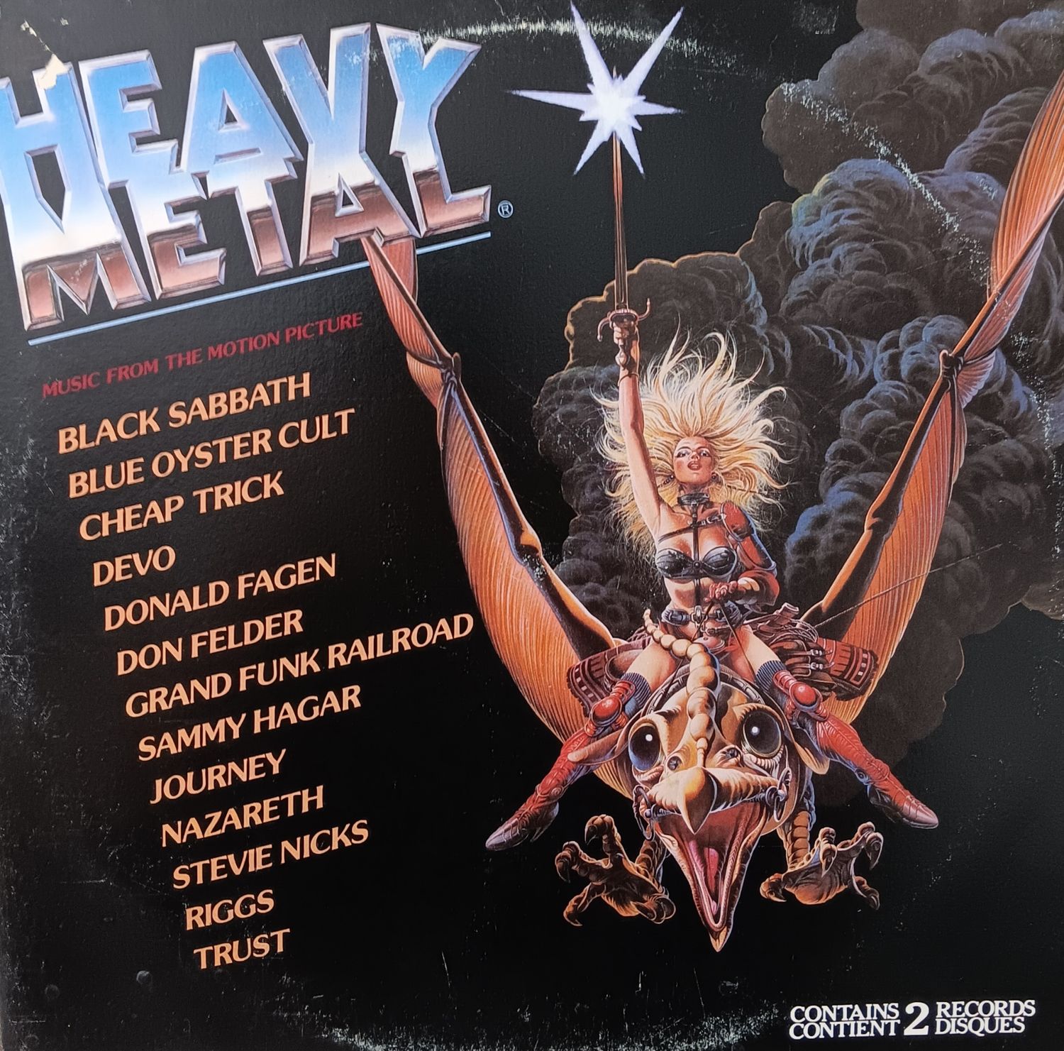 VARIOUS - Heavy Metal The Motion Picture soundtrack