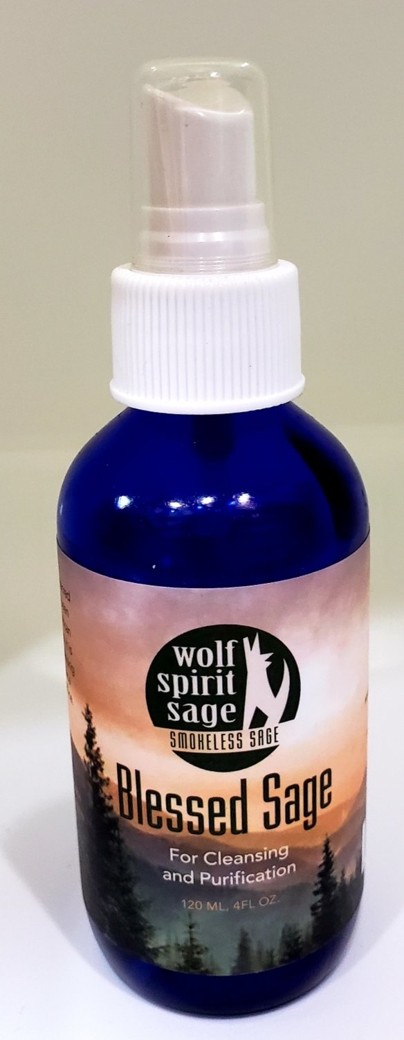 Wolf Spirit Sage (Smokeless Sage) Blessed Sage for Cleansing and ...