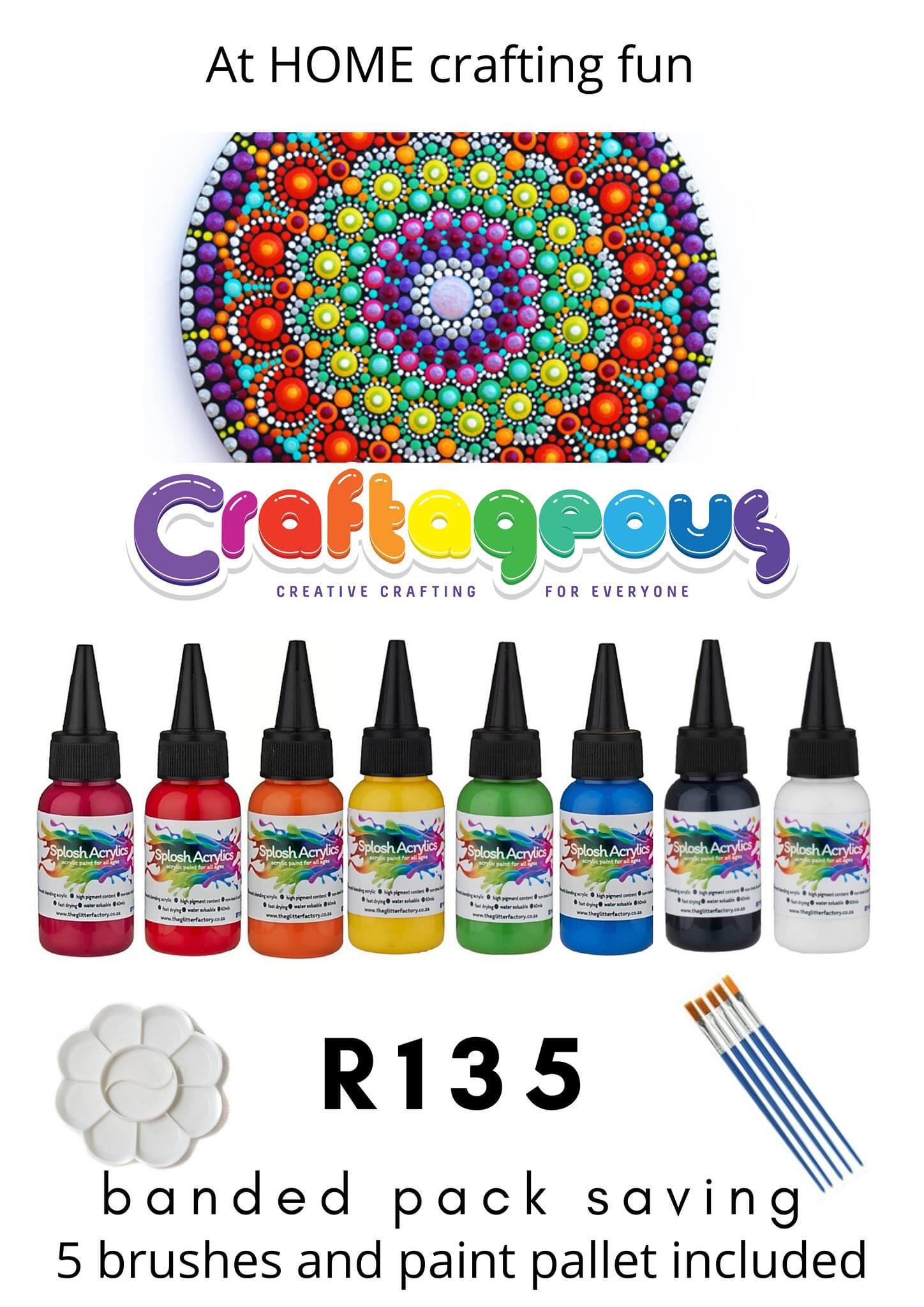 Splosh Acrylic Paint 60mls