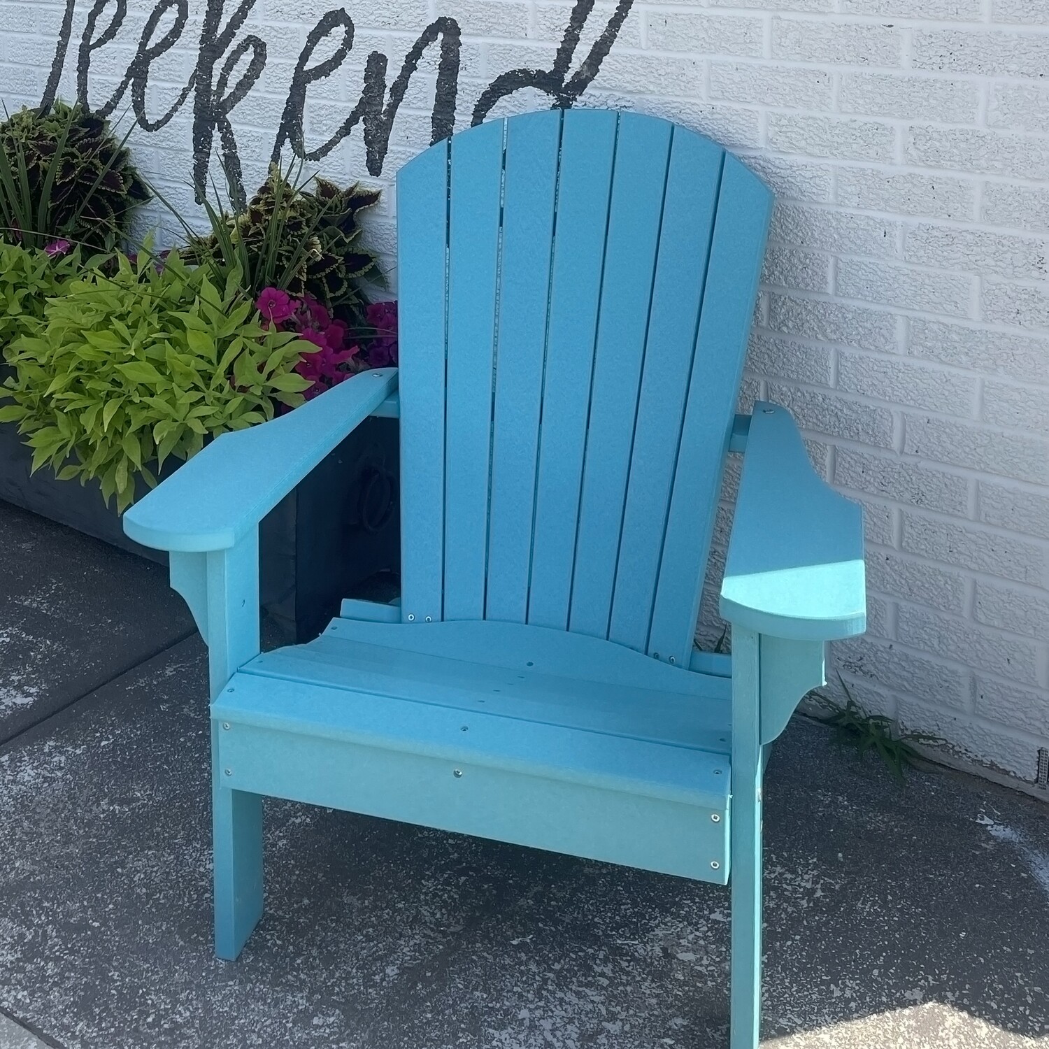 Adirondack Chair Turquoise - Shop - Patio Pleasures