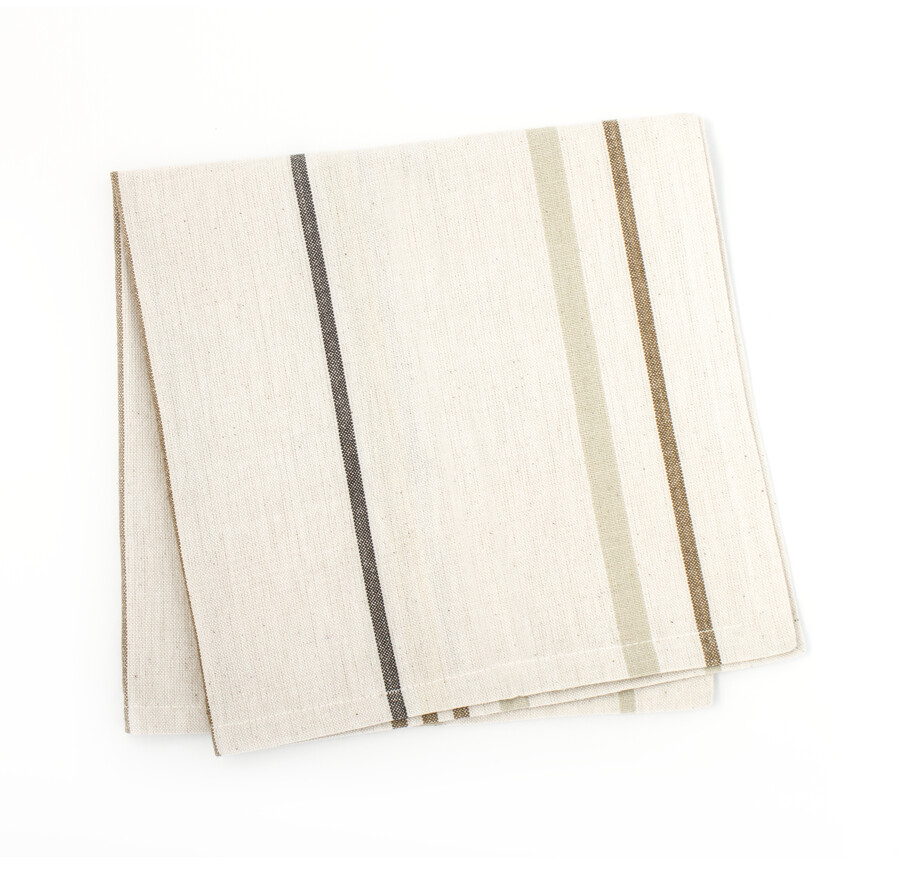 Neutral Striped Napkin- Set of 4