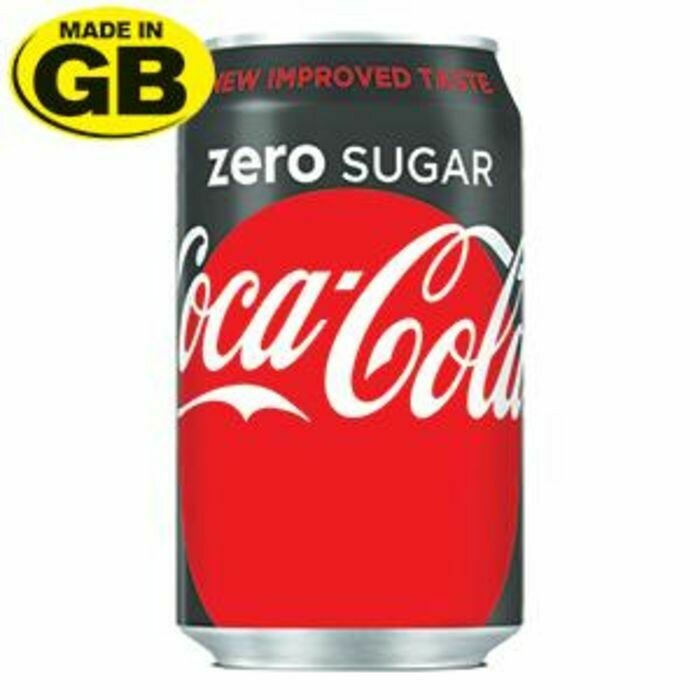 Coca Cola Zero Cans 24 x 330ml