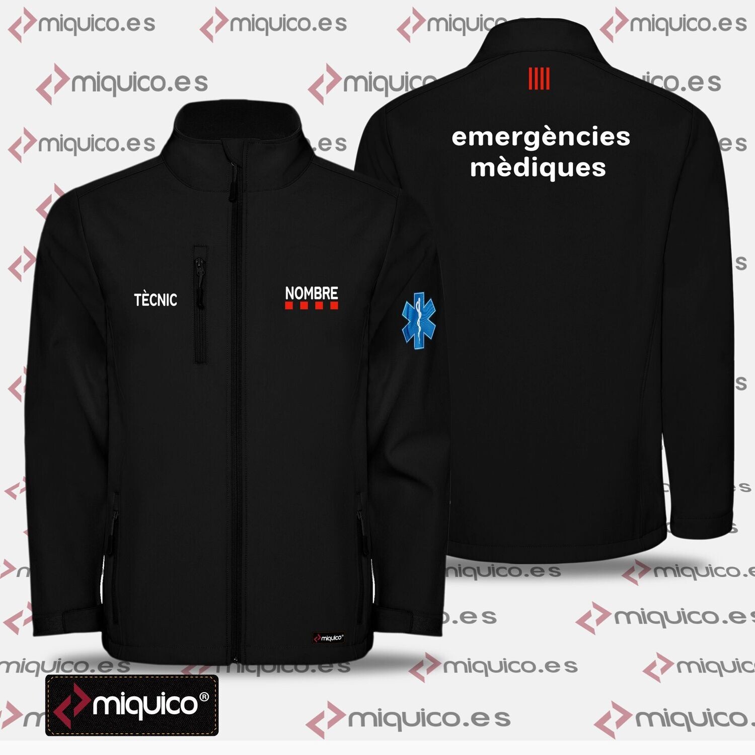 SoftShell personalizado Emergències Mèdiques