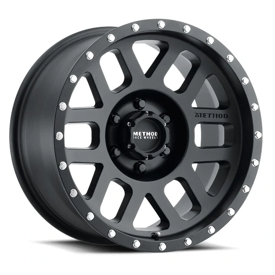 4-Method Race MR306 17x8.5 6X5.5 6X139.7 Matte Black Wheels