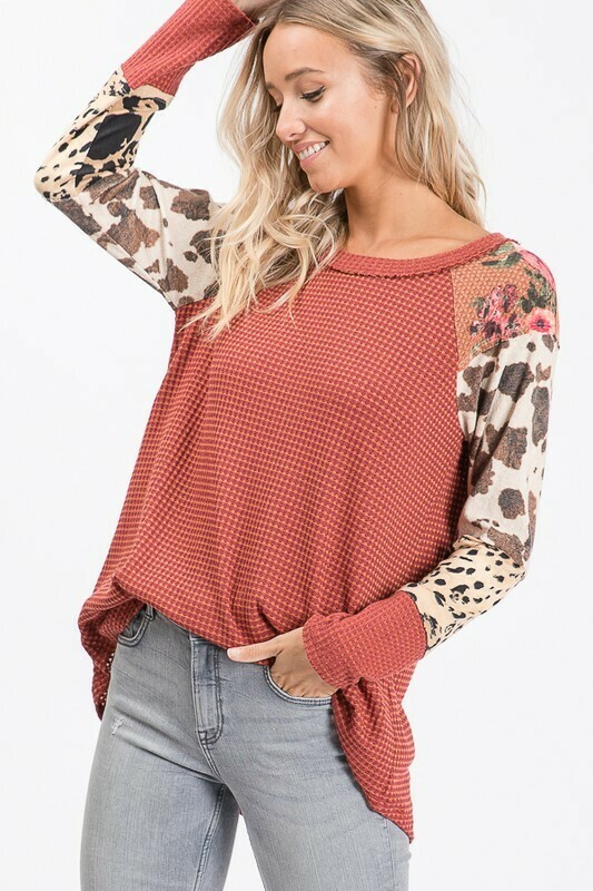 Another Day Rust Hacci Top