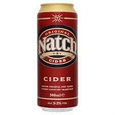 NATCH ORIGINAL DRY CIDER 500ML
