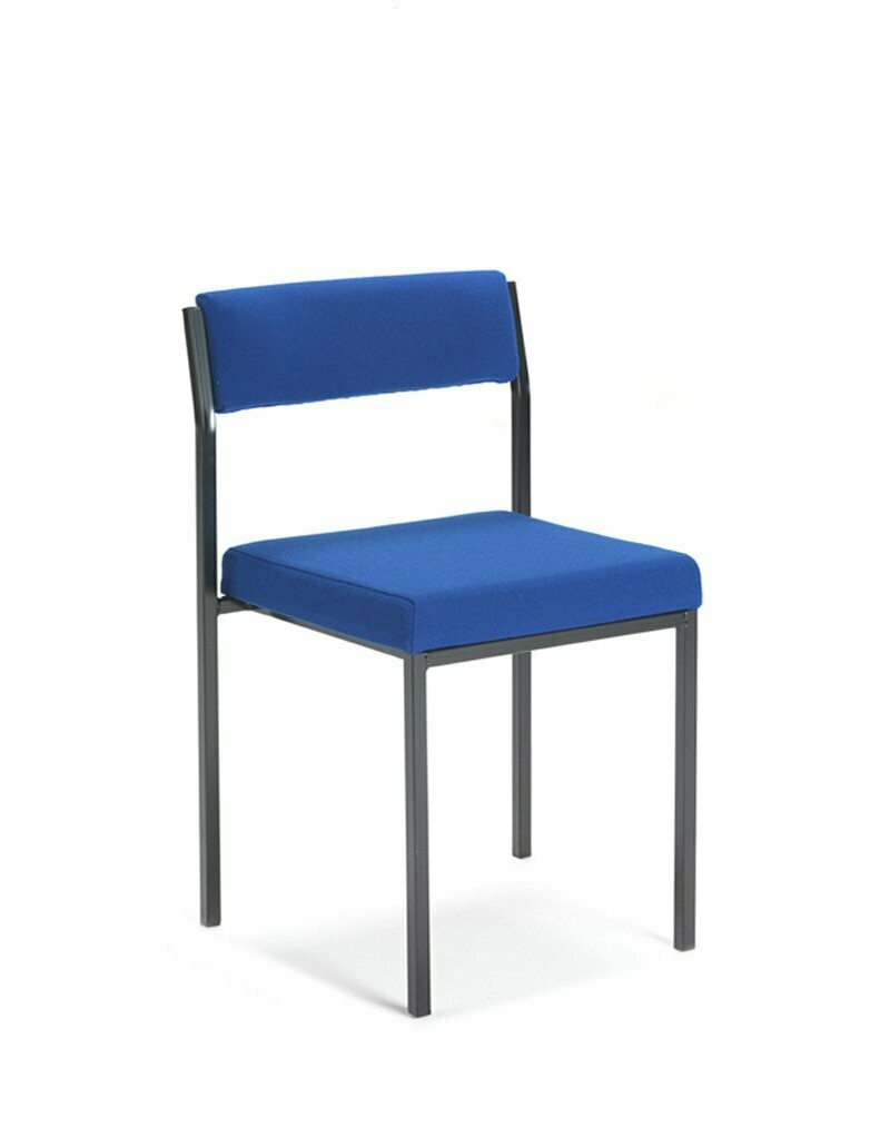 STACKING CHAIR, SQUARE TUBE