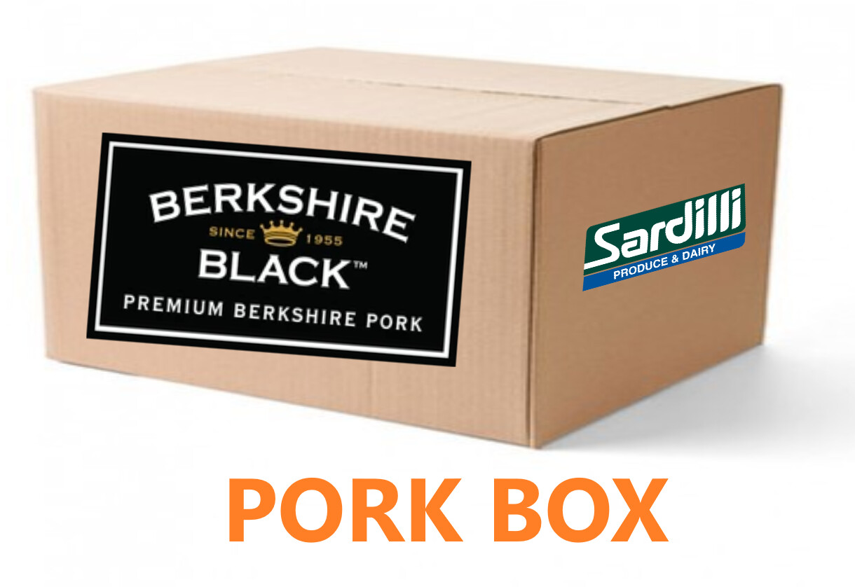 PORK BOX - Pork Chops, Bacon, Sausage, Ground Pork