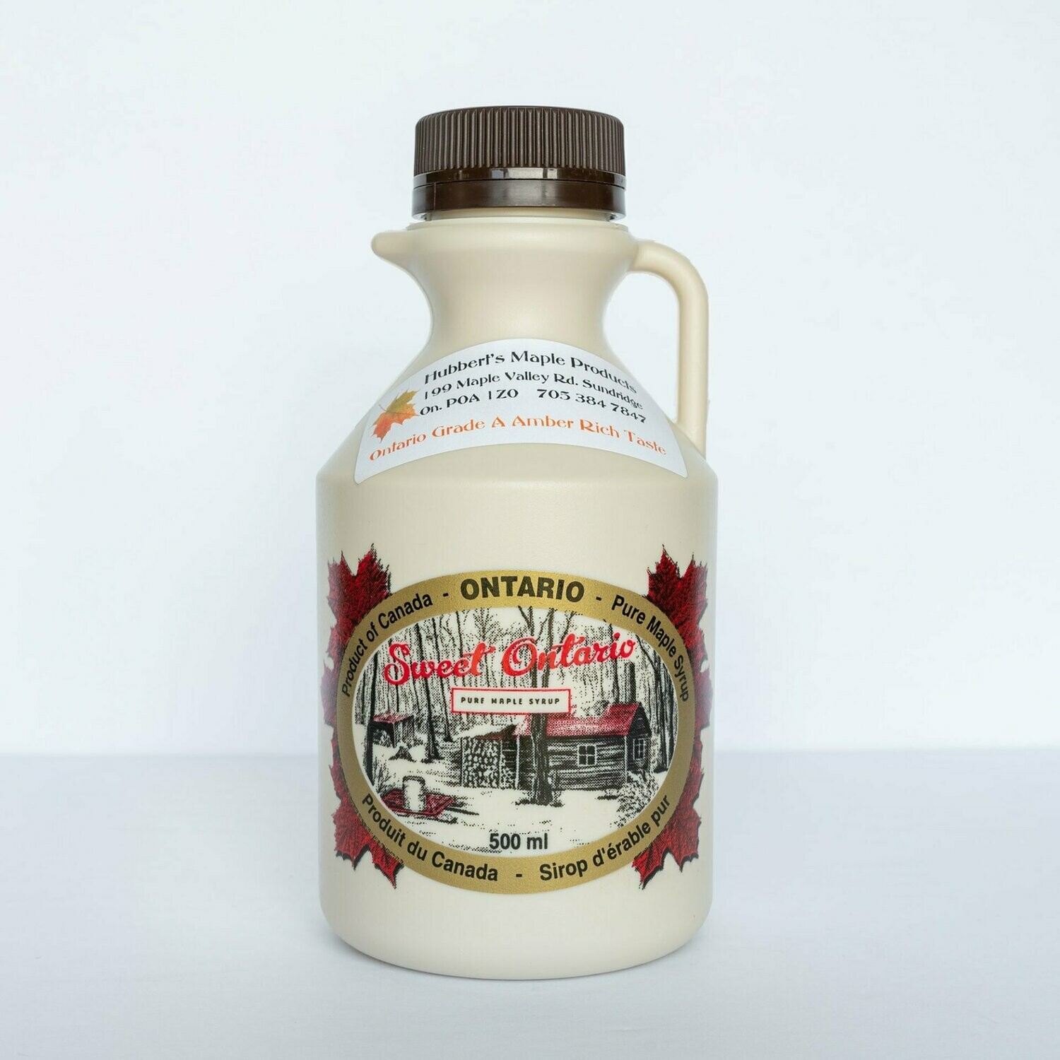 500ml Pure Maple Syrup - Plastic Jug