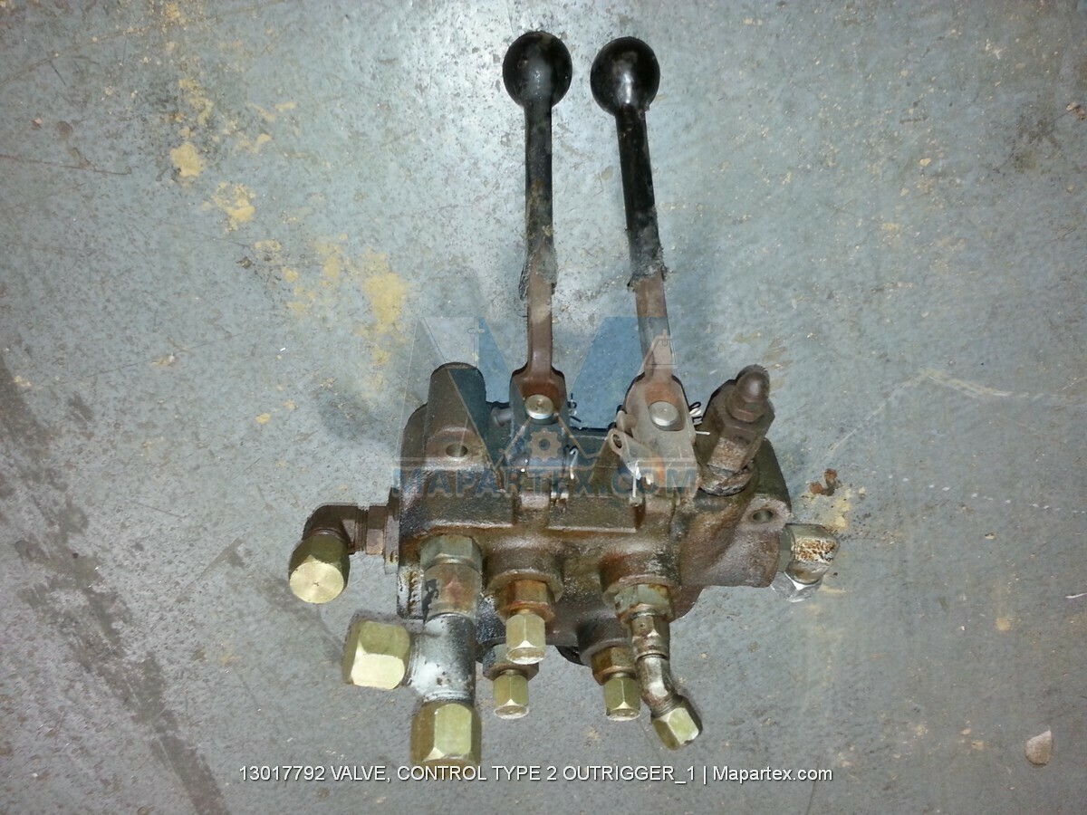 VALVE, CONTROL TYPE 2 OUTRIGGER