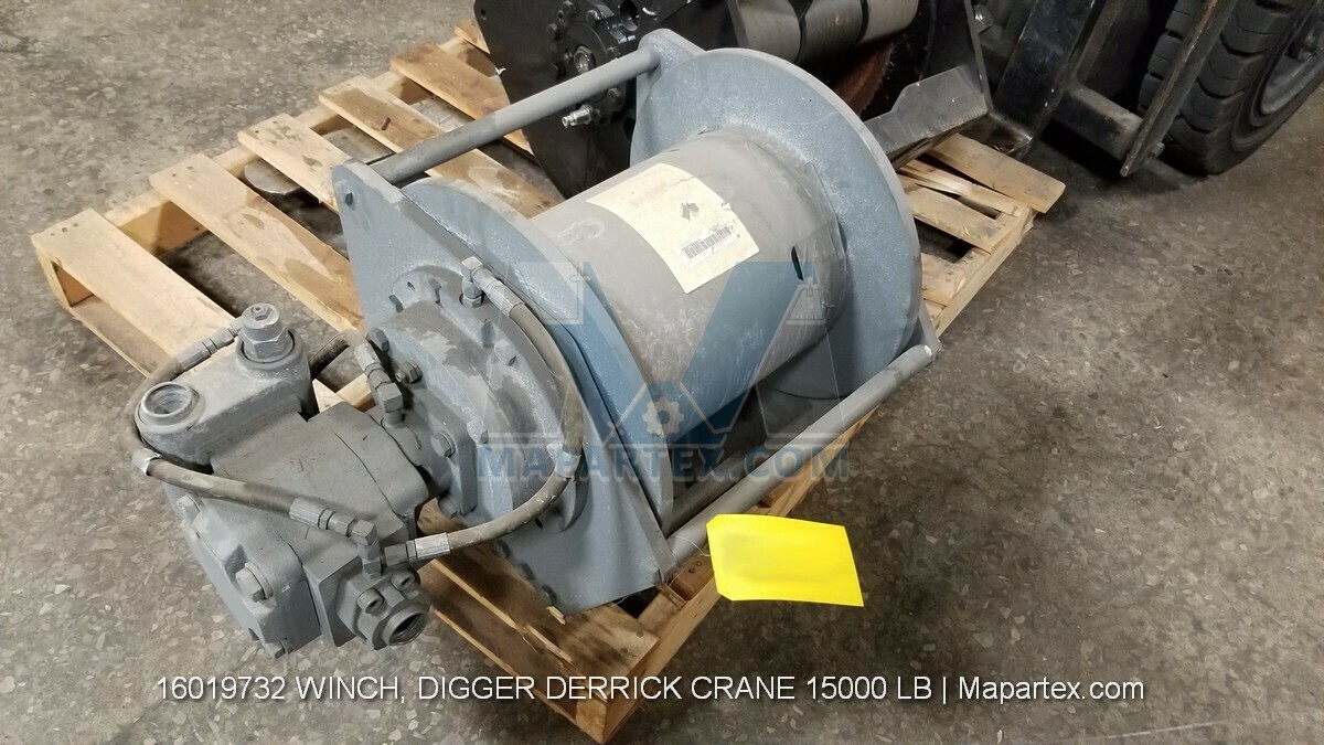 WINCH, DIGGER DERRICK CRANE 15000 LB