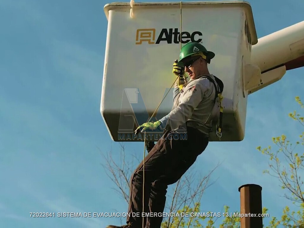 AERIAL LIFT WORKER SELF-RESCUE SYSTEM ‍ | Mapartex.com