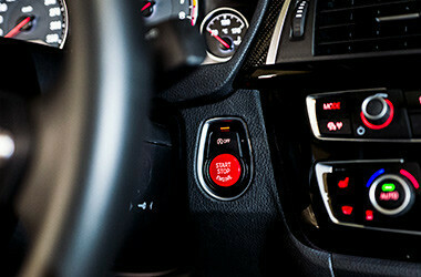 Lightweight Startknopf BMW Start / Stop Button