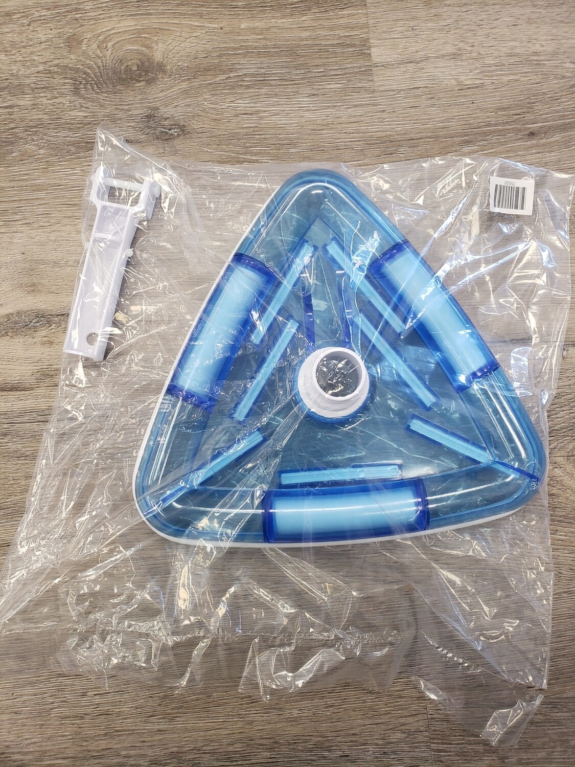 VACUUM HEAD - TRIANGULAR DELUXE - CLEAR BLUE