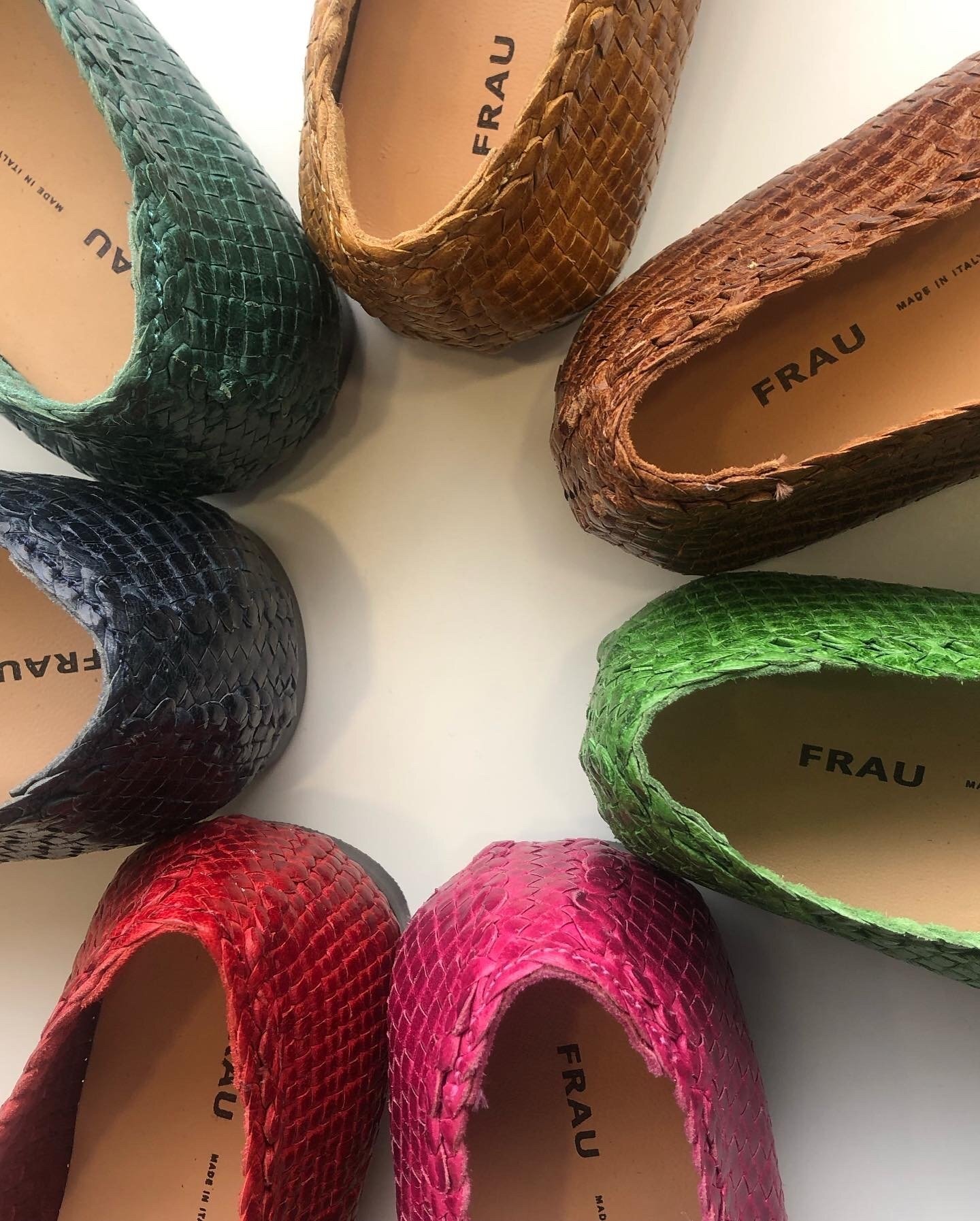 FRAU - Italian woven leather loafers