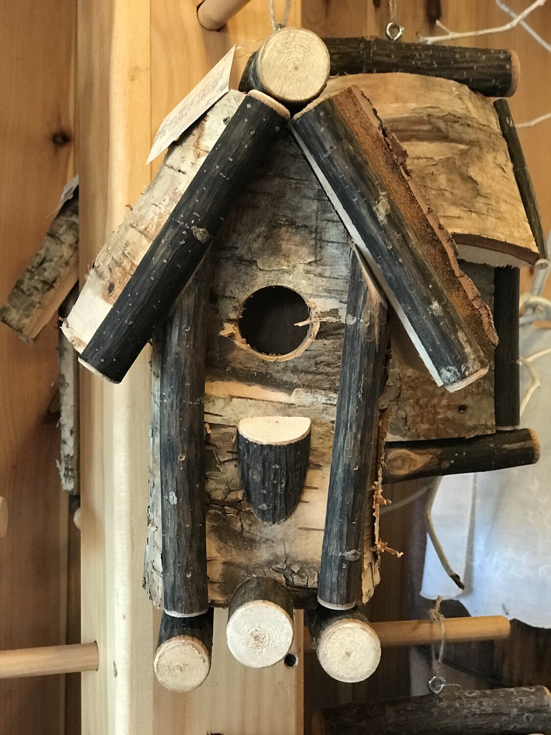 Rustic Bird House - Tall A Frame
