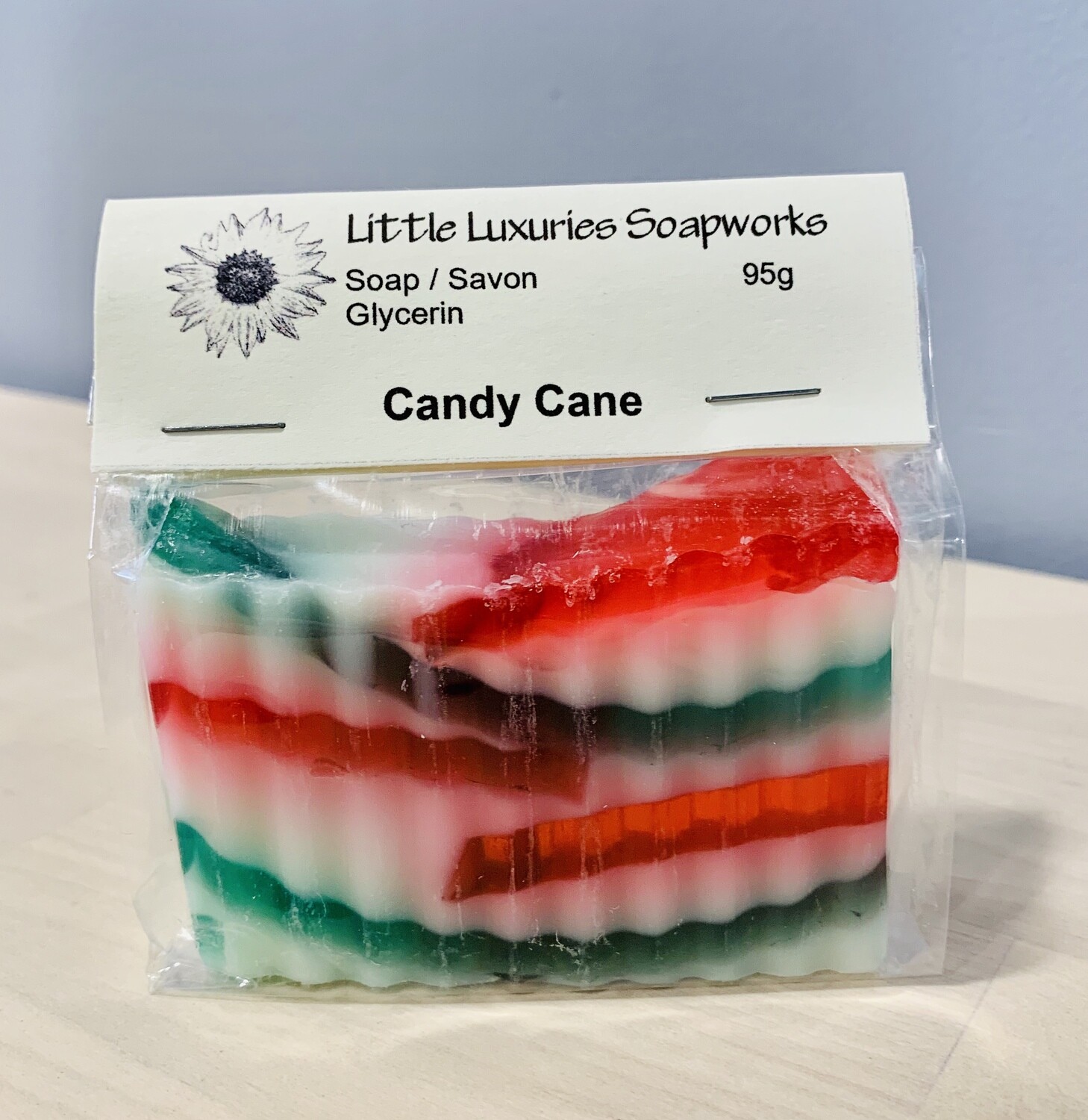 Candy Cane Soap