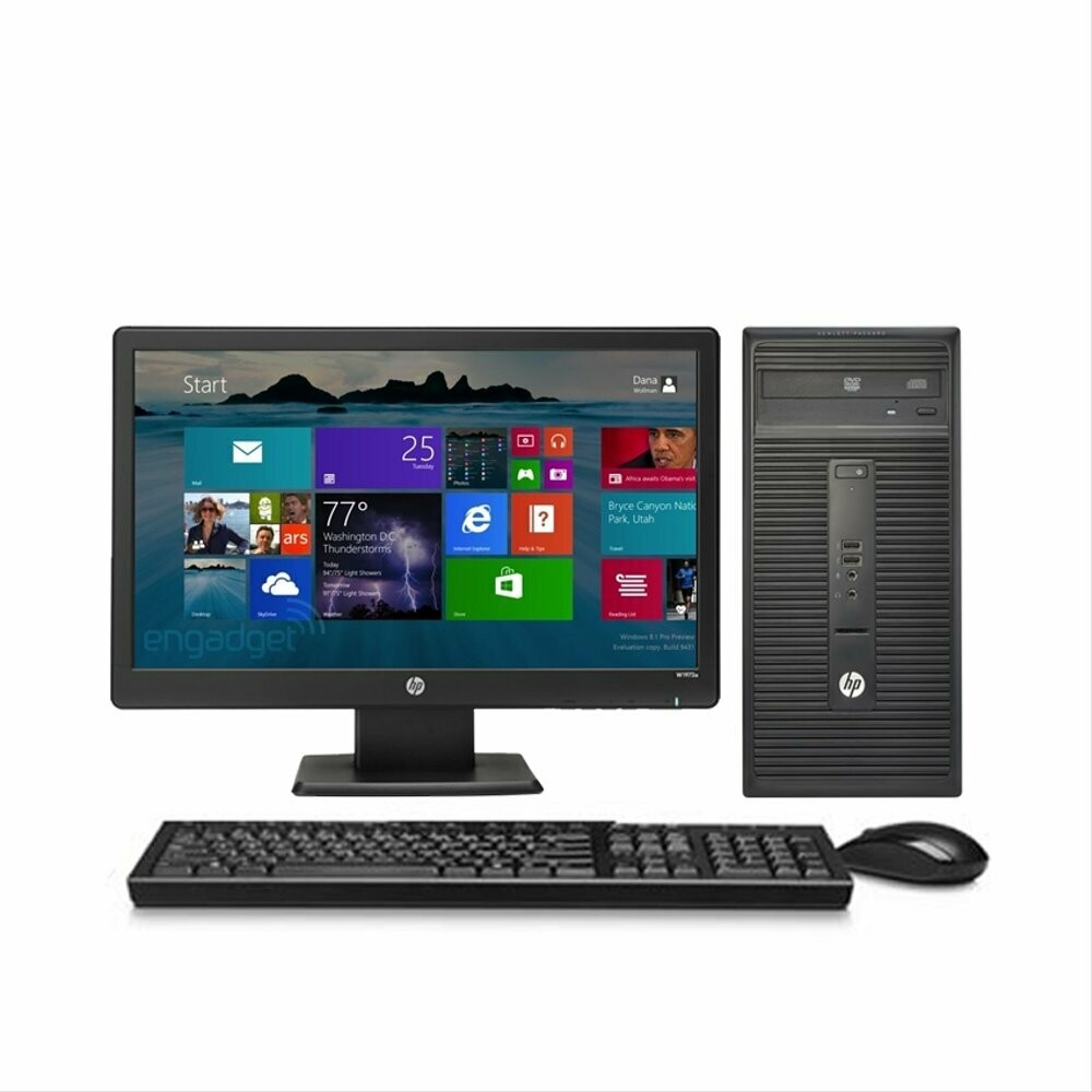 HP 280 G1 MT- pentium processor- windows 10