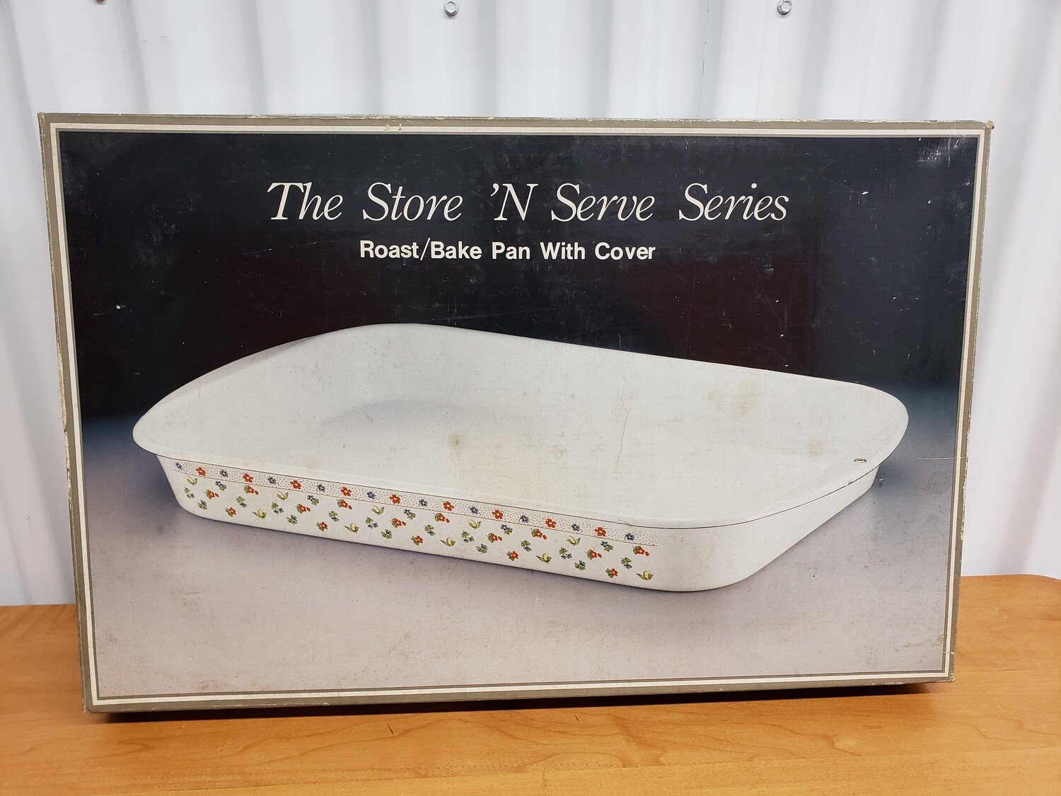 New! Store 'n Serve Roast/Bake Pan, with lid #2314 ** 5 mos. to sell ...