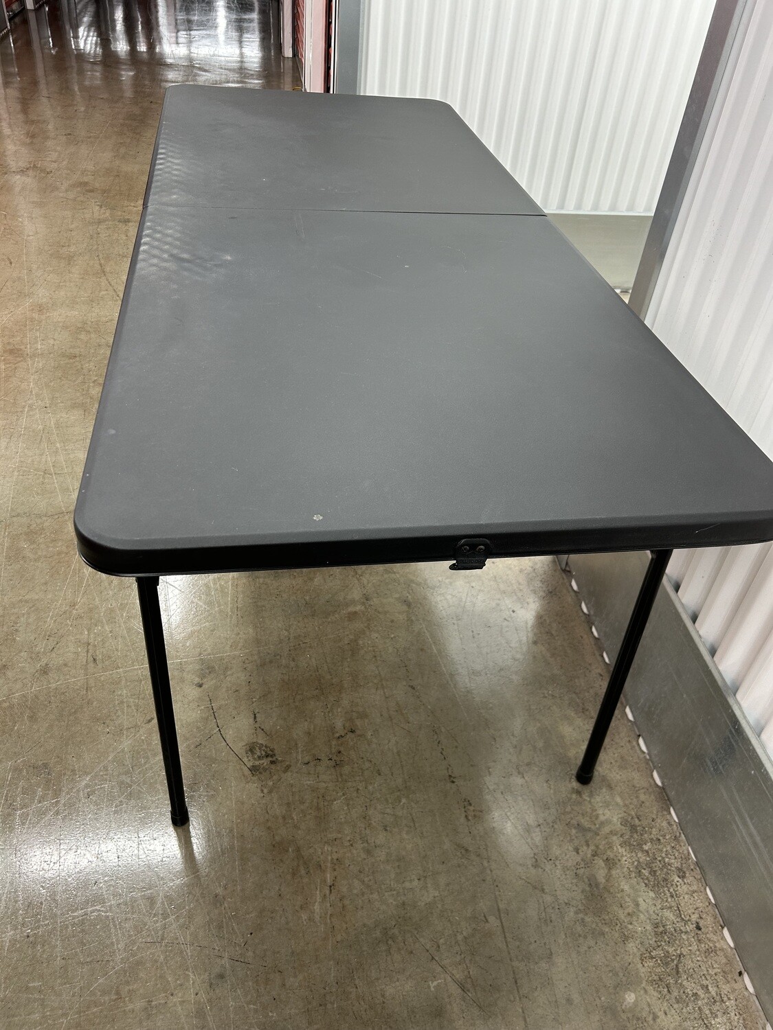 72" Black Folding Table #2245