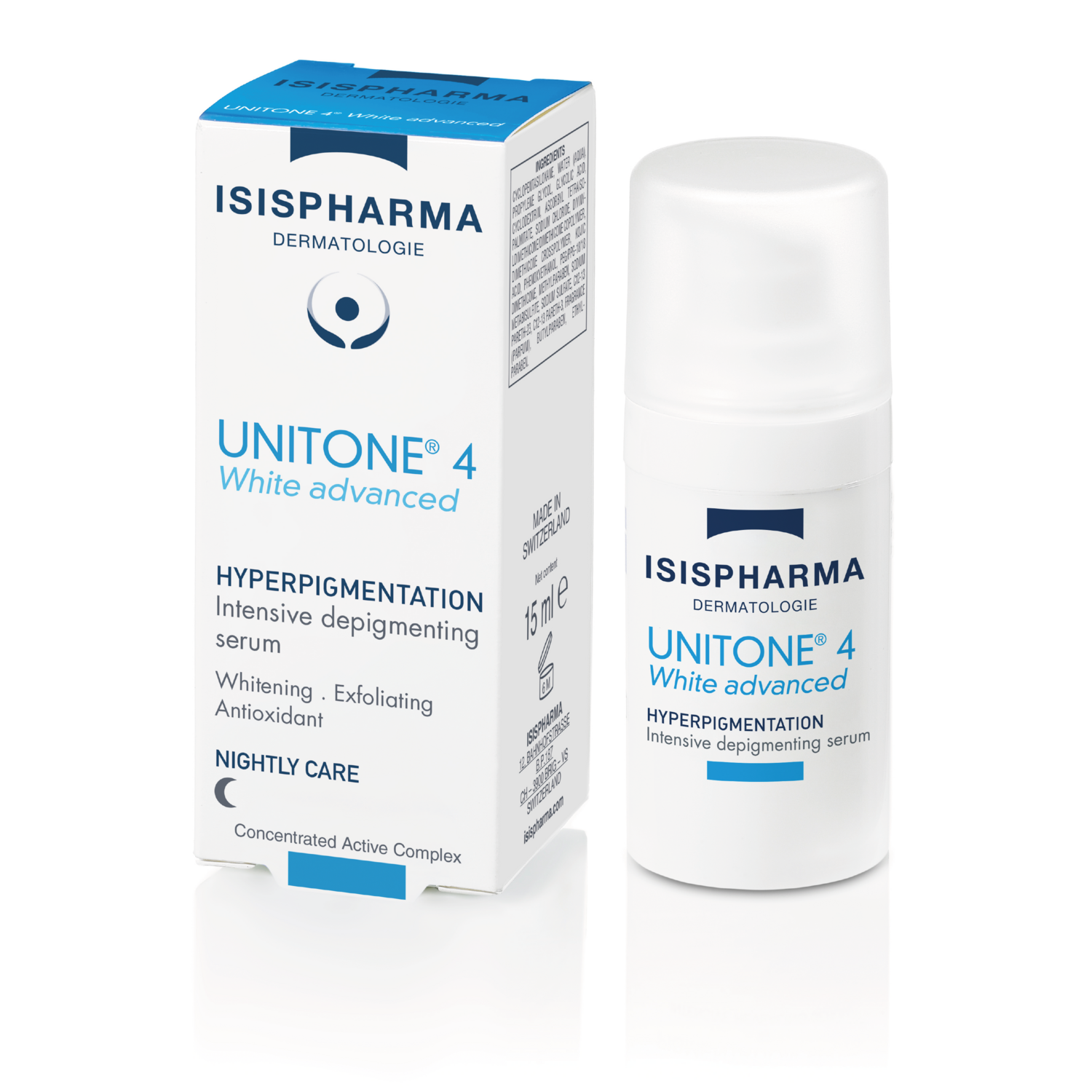Unitone 4 White Advanced 15ml | Isispharma | Tienda Online SkinPharma