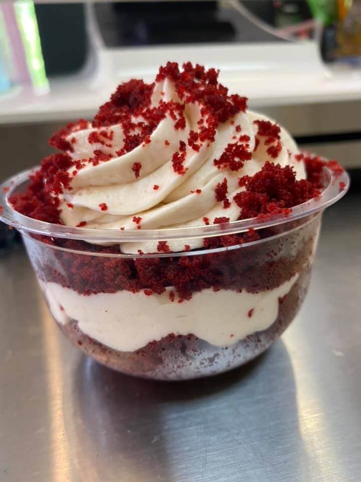 Red Velvet Cake Parfait