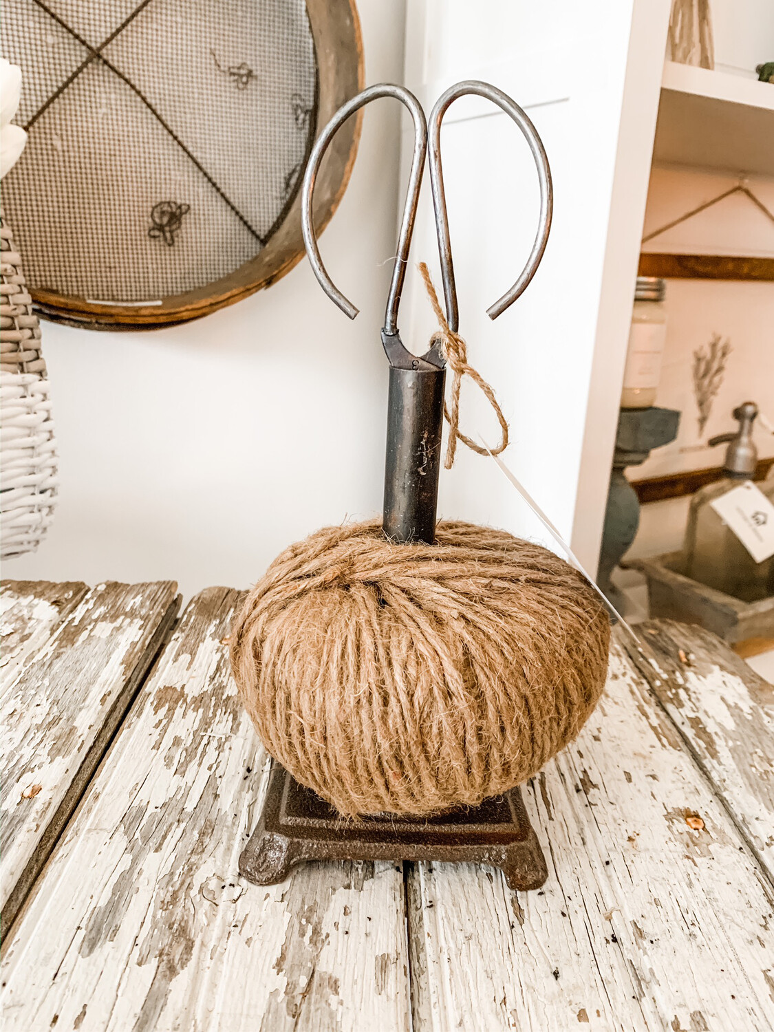 Iron String With Scissors