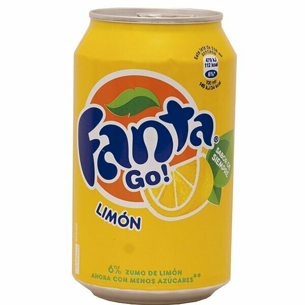 Fanta limón lata 33 cl