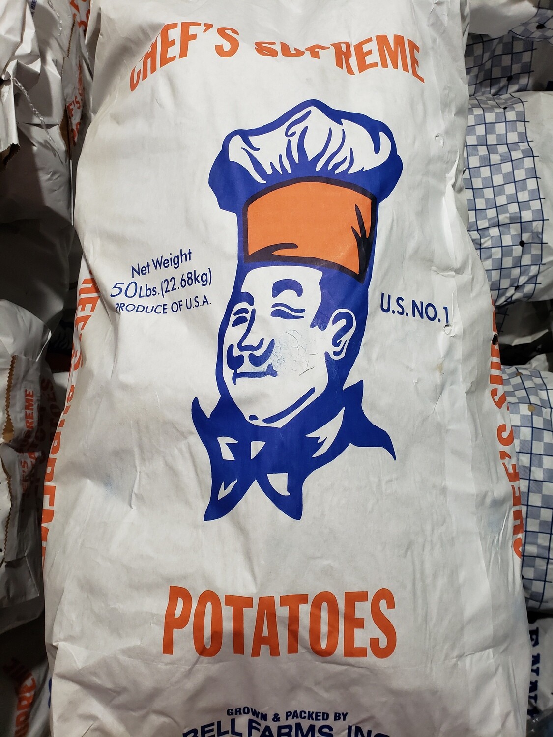 Potatoes 50lb Chef