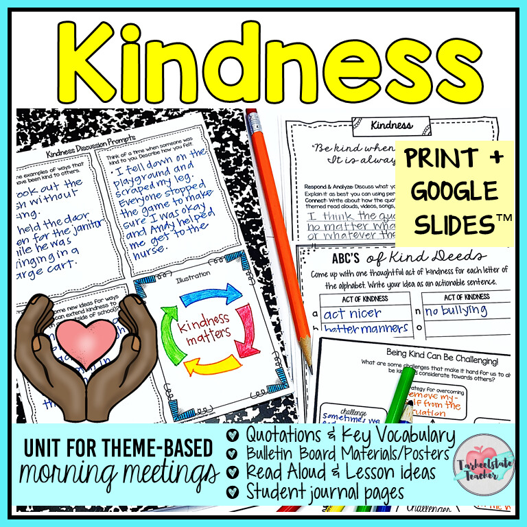 Kindness Morning Meeting Activities