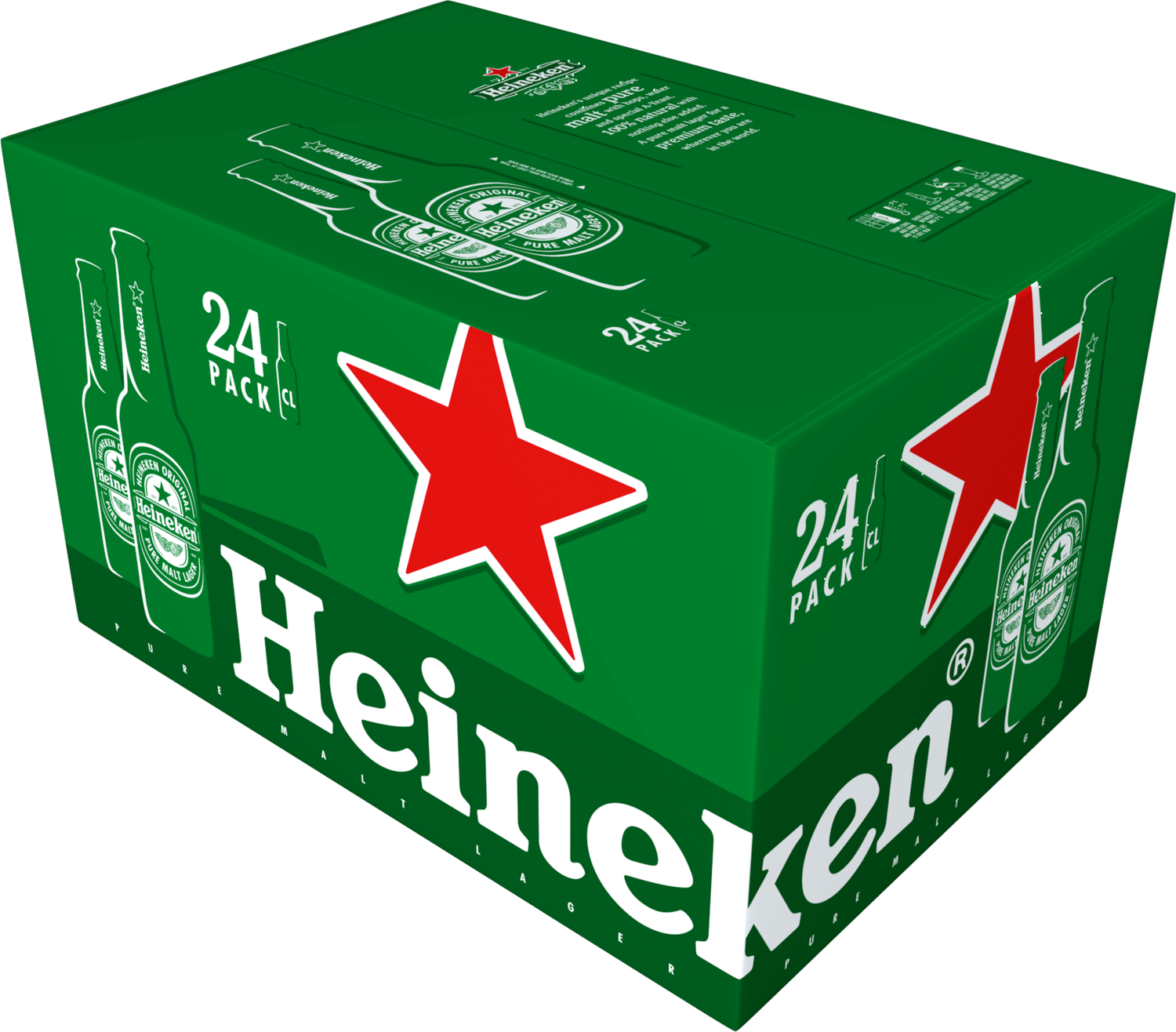 HEINEKEN BOTELLA 250ML - CAJA 24 UNDS