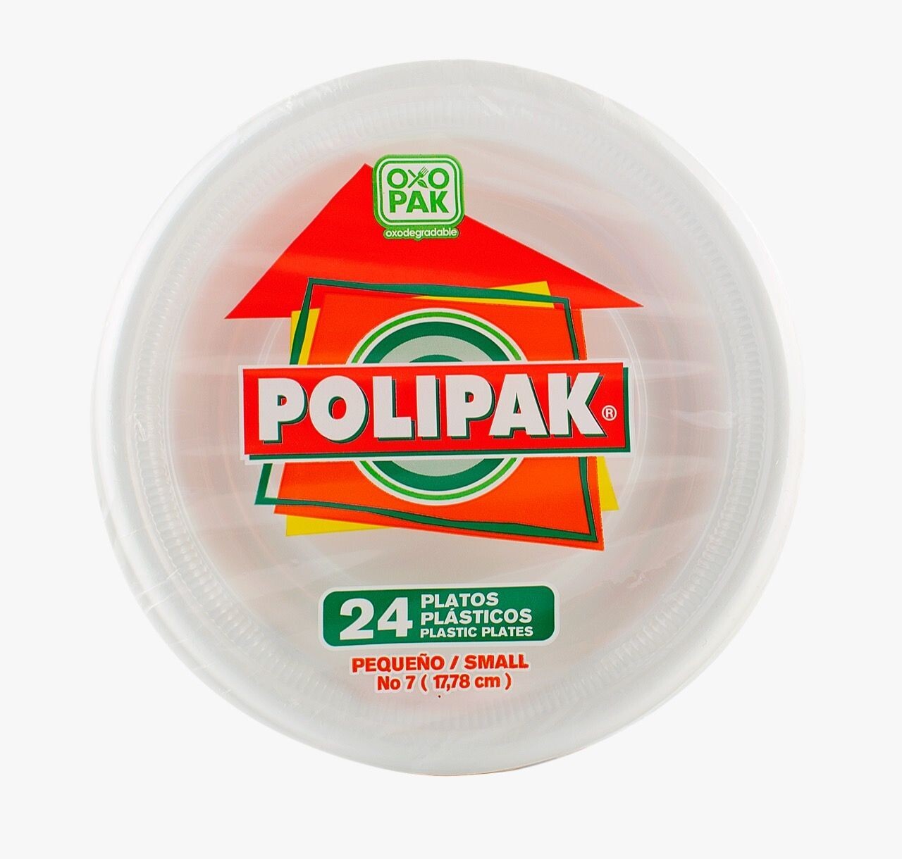 PLATO POLIPAK OXO #7 24UNDS*DISPONIBLE UNICAMENTE SPS*